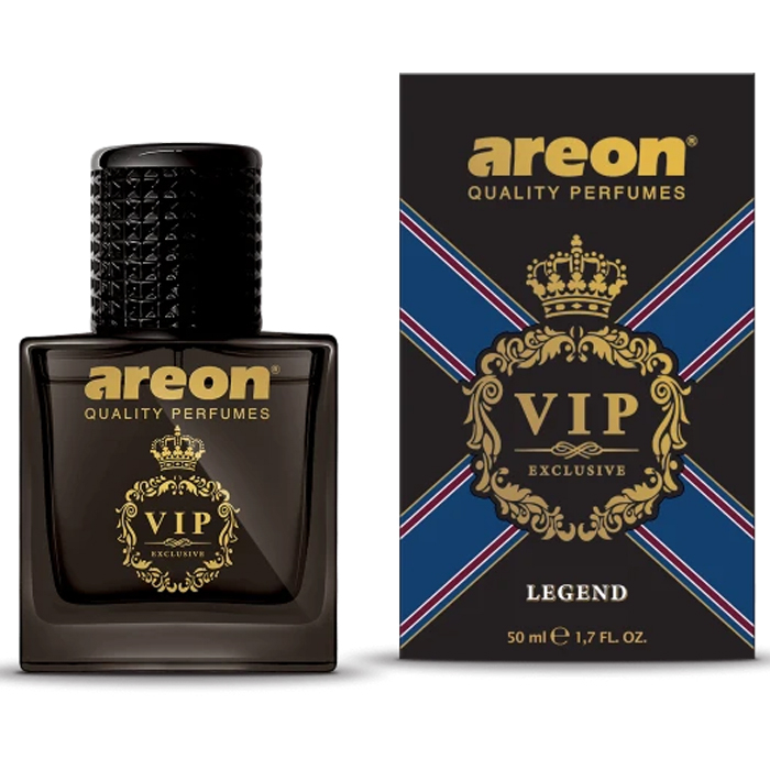 Ароматизатор повітря Areon Car Perfume VIP Legend 50ml Чорний VIPB03 ...