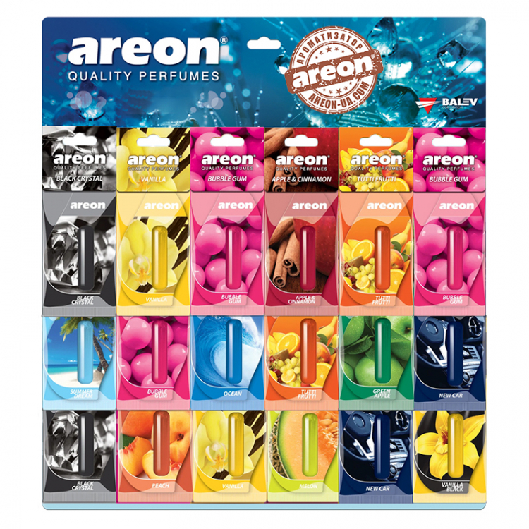 Ароматизатор повітря Areon Mon Liquid 5 ml Планшетка 18шт. 09446 Mon liquid 18 купити за ...